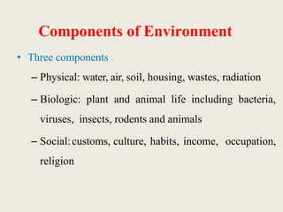 Enviornmental Health and Sanitation | PPTX