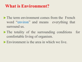 Enviornmental Health and Sanitation | PPTX