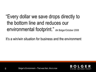 Environmental Initiative | PPT