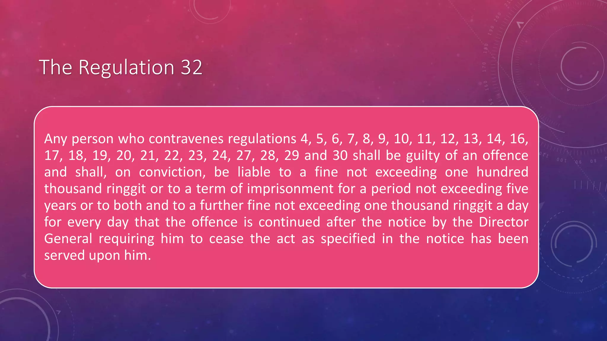 Environmental regulations 2009 | PPTX