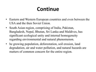 Envirenmental policies in south asia | PPT