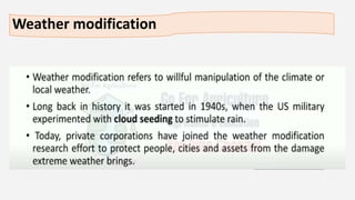 Applied E cology;resources and its management,desalination and weather ...