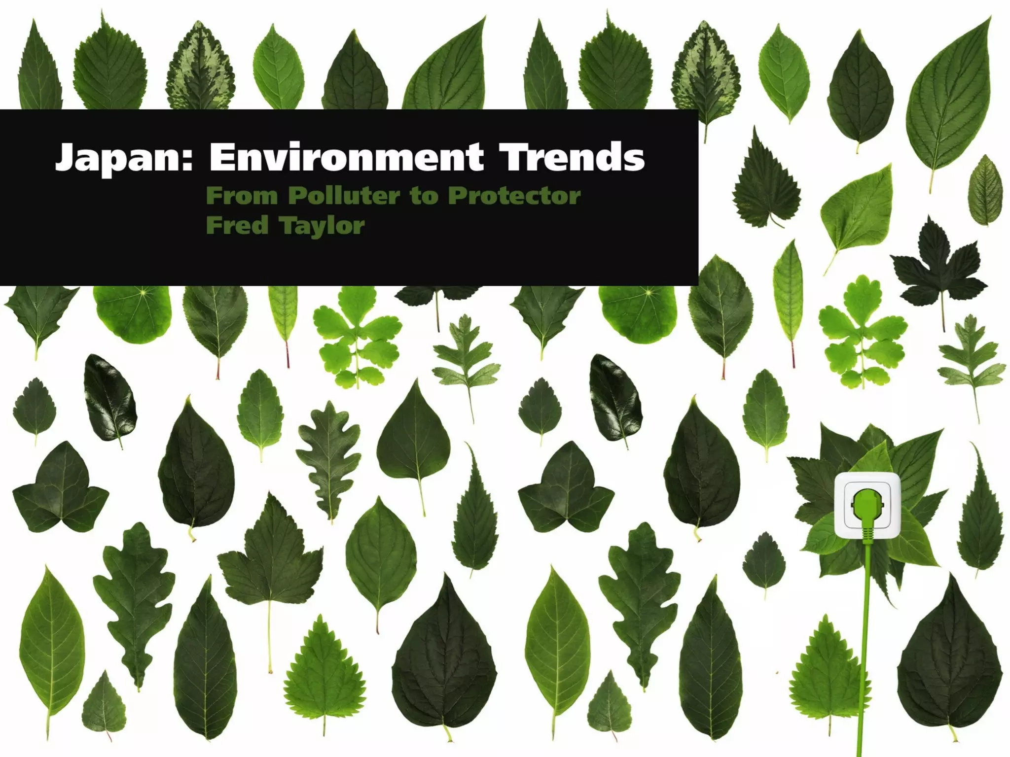Japan: Environment Trends | PPT