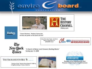 Enviro Board Power Point Presentation | PDF