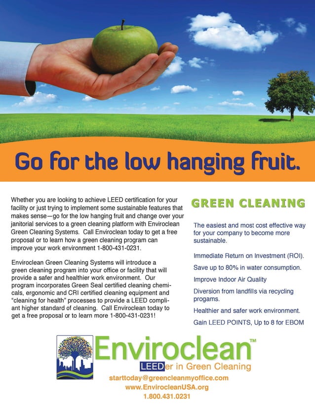 Enviroclean Info Sheet | PDF