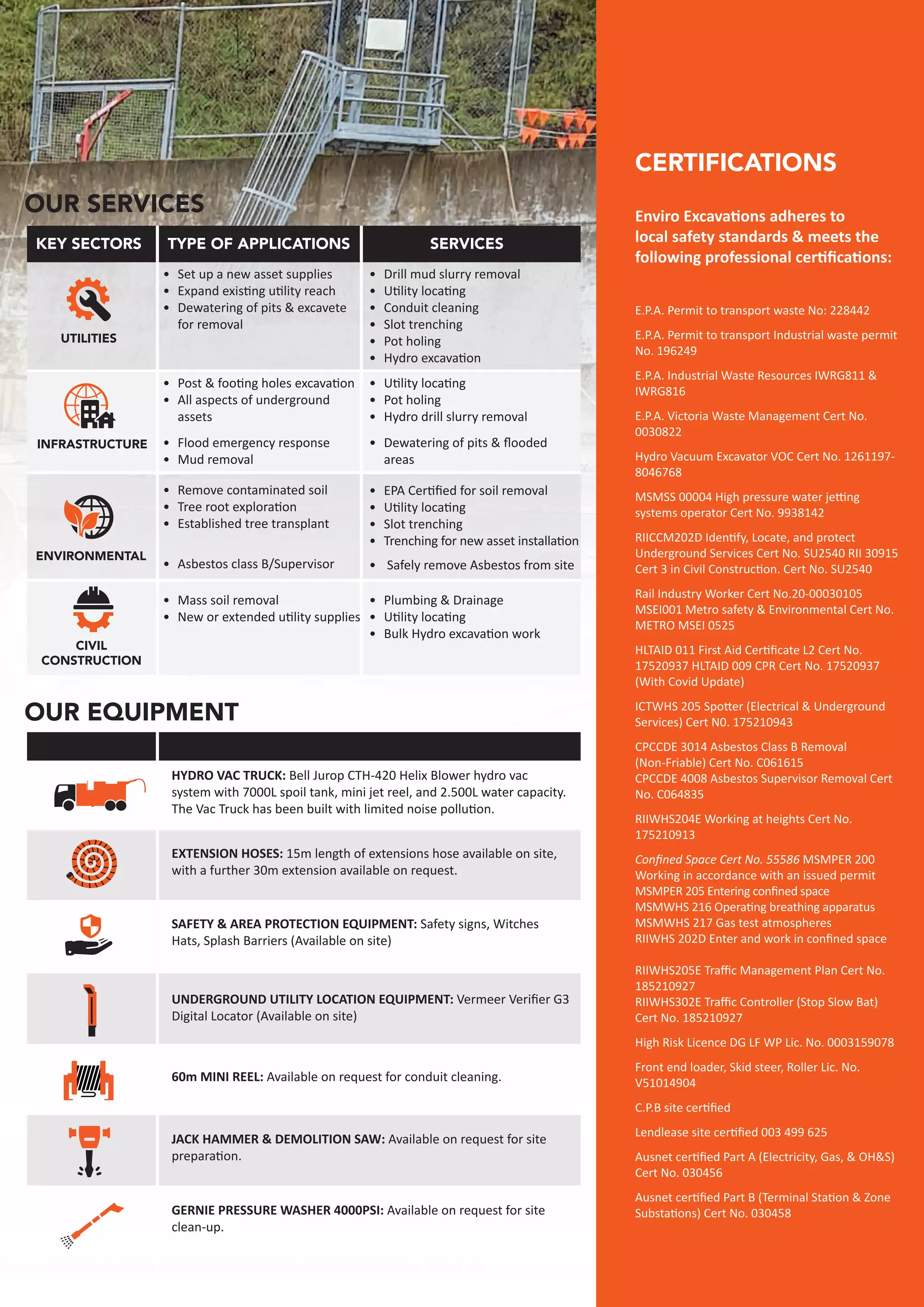 Enviro Excavations Capability Statement | PDF