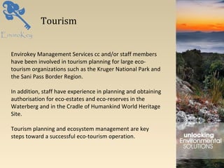 Envirokey Company Profile 2011 | PPT | Environmental Services Industry ...