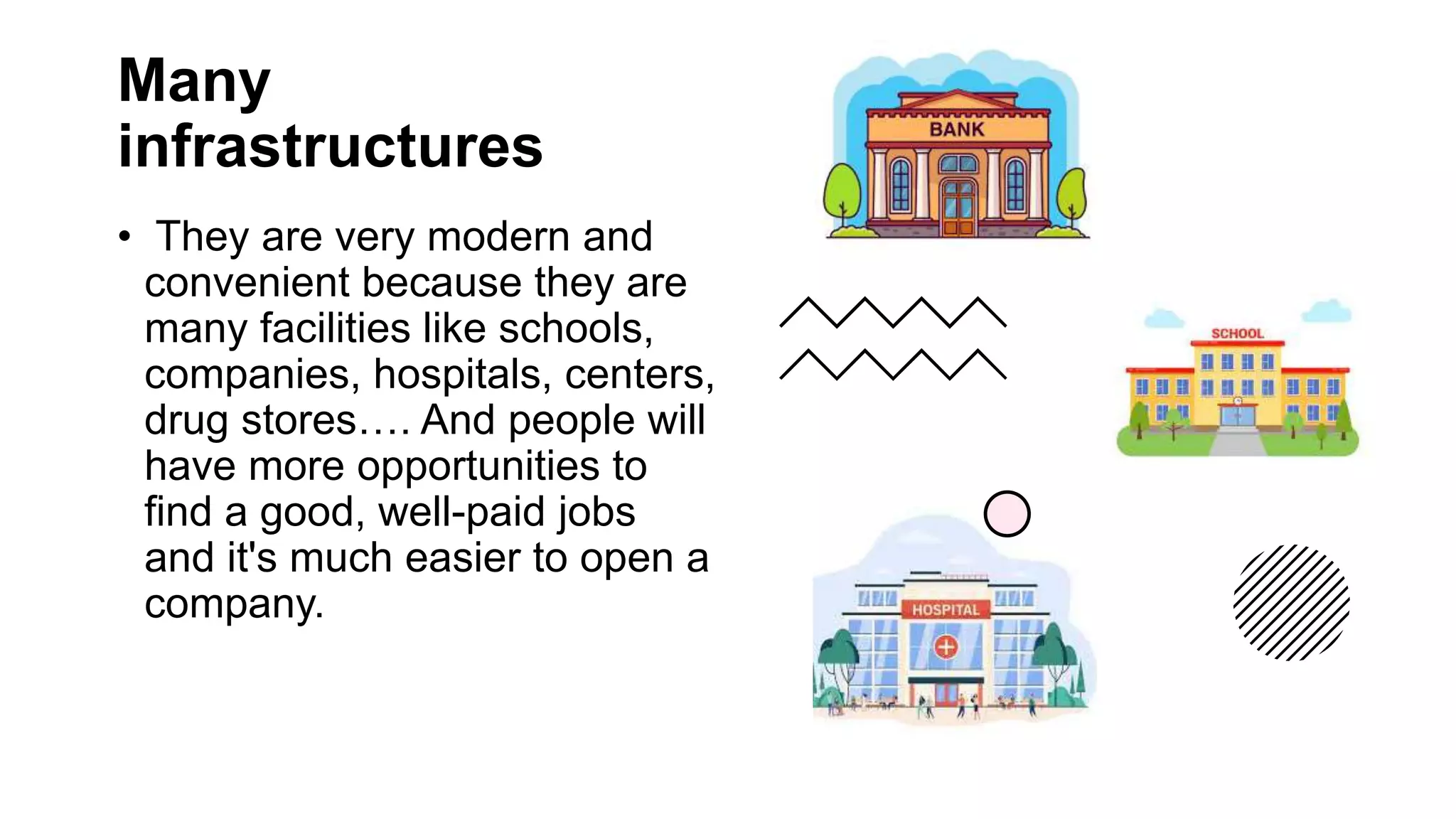 advantages and disadvantages of living in a big city. | PPTX