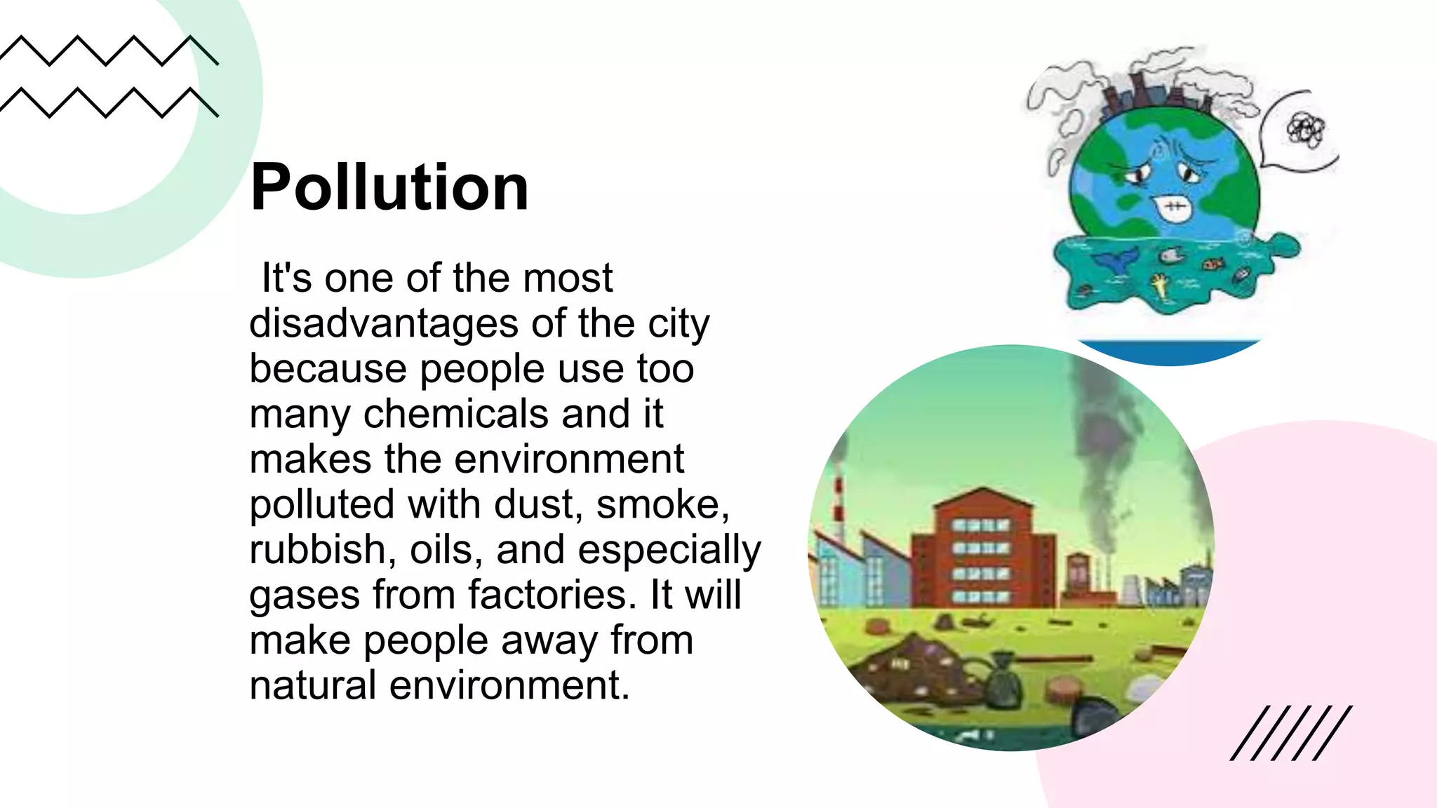 advantages and disadvantages of living in a big city. | PPTX