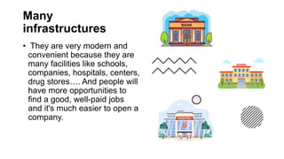 advantages and disadvantages of living in a big city. | PPTX