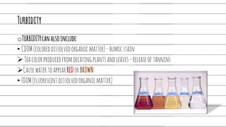 Turbidty and Color in Water Treatment | PPT