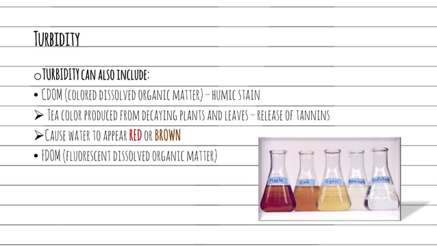 Turbidty and Color in Water Treatment | PPT
