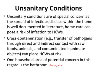 Enviromental safety in Home Healthcare by Dr Anjum Hashmi | PPT ...