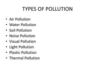 Enviroment pollution | PPTX