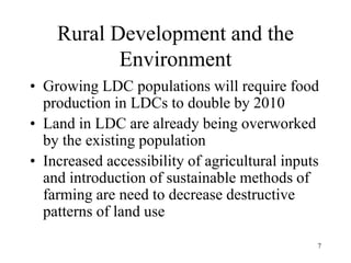 Environment and development | PPT