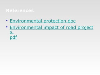 The natural environment protection system | PPT