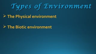 Environment | PPT