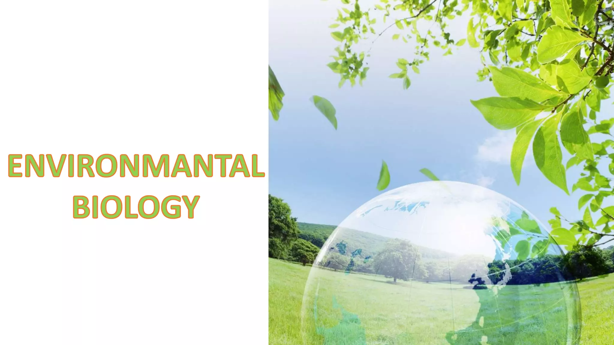 Environmental Biology | PPTX