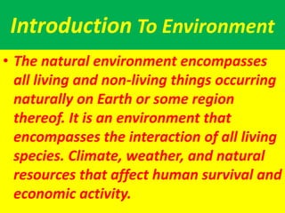 Environment | PPT