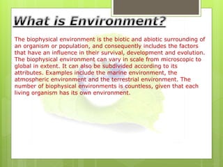 Environment | PPTX