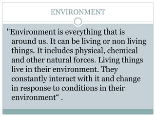 Environment | PPT