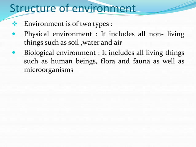 Environment and Multidisciplinary Nature | PPTX