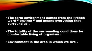 Environment | PPT