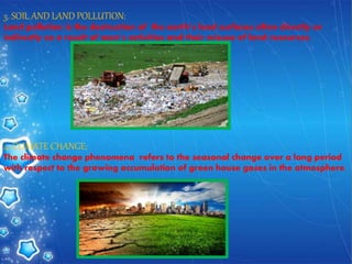 Environment and importance and environmental issues in Pakistan | PPTX
