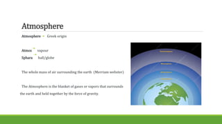 Environment and atmosphere of earth.pptx