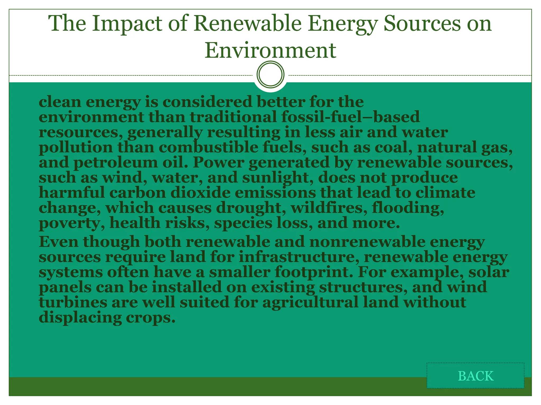 ENVIRONMENT~ Renewable Energy Sources and their future prospects. | PPTX