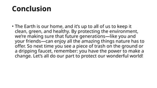 Why protecting environment is important. | PPTX