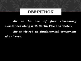 Environment: air | PPTX