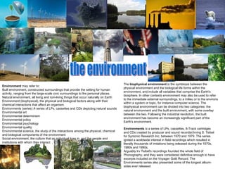 Environment Collages G2 | PPT