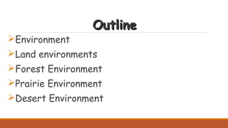 Environment grade 1 | PPT