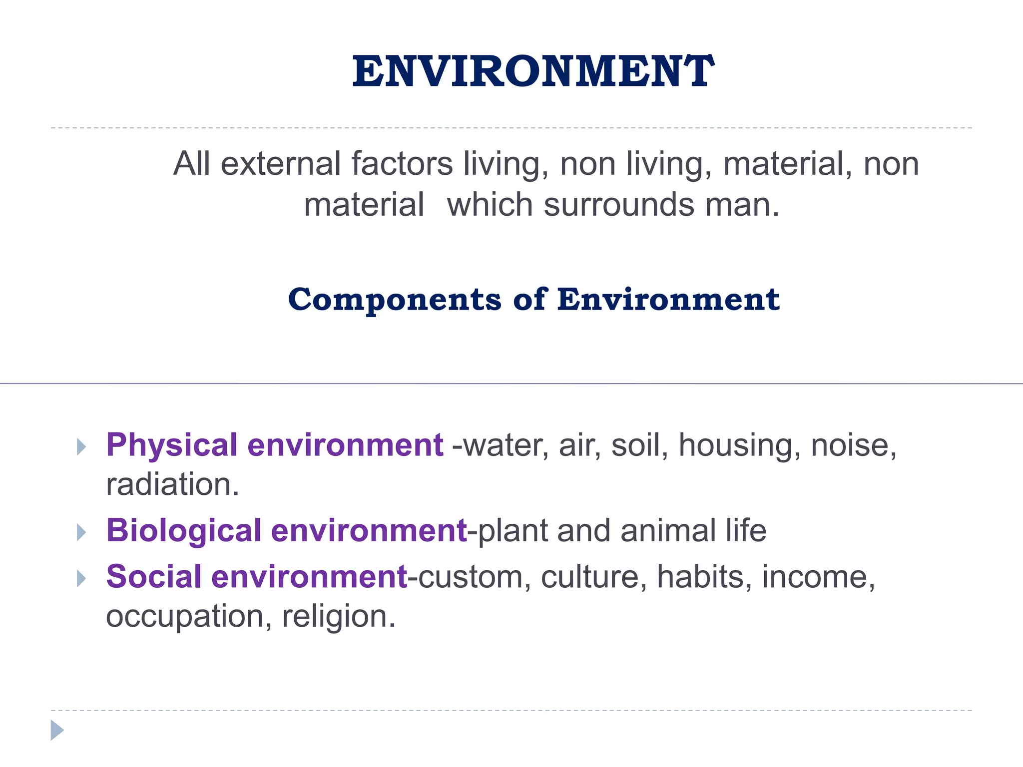 Environment introduction | PPT