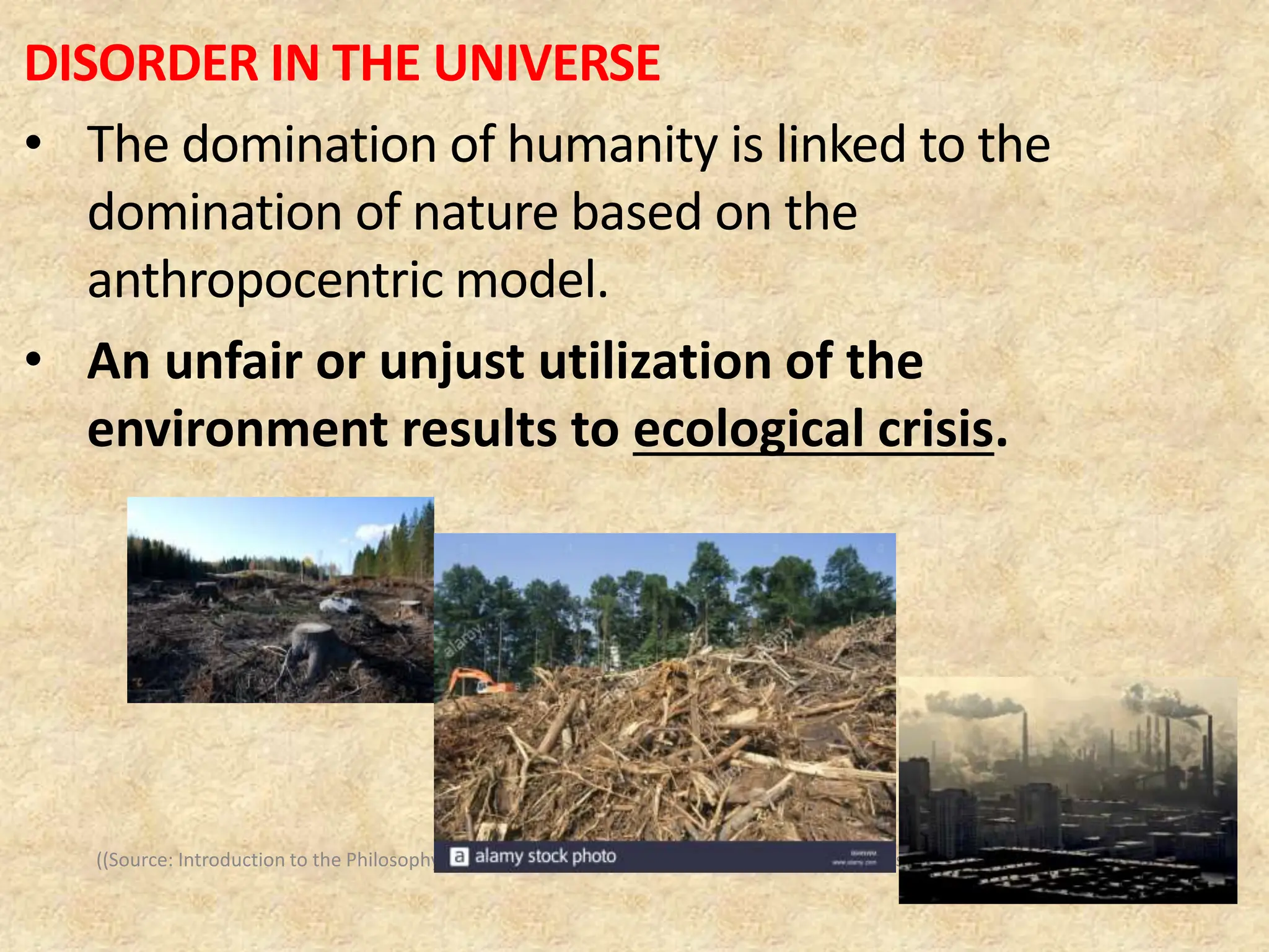 philosophy of human person- ENVIRONMENT-ppt. | PPT