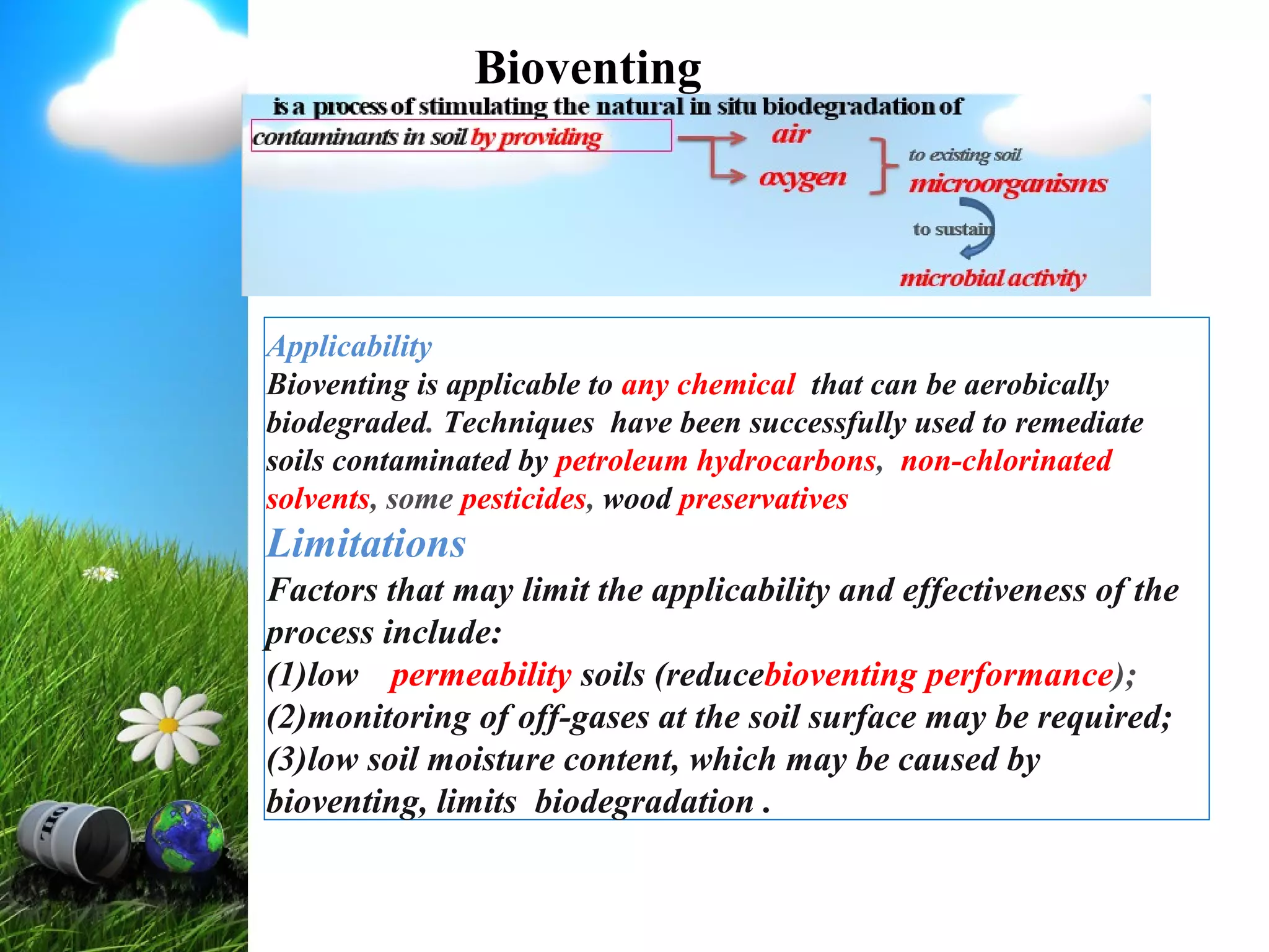 Bioremediation of petroleum hydrocarbons in contaminated soil | PPT