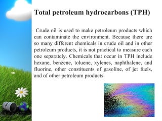 Bioremediation of petroleum hydrocarbons in contaminated soil | PPT