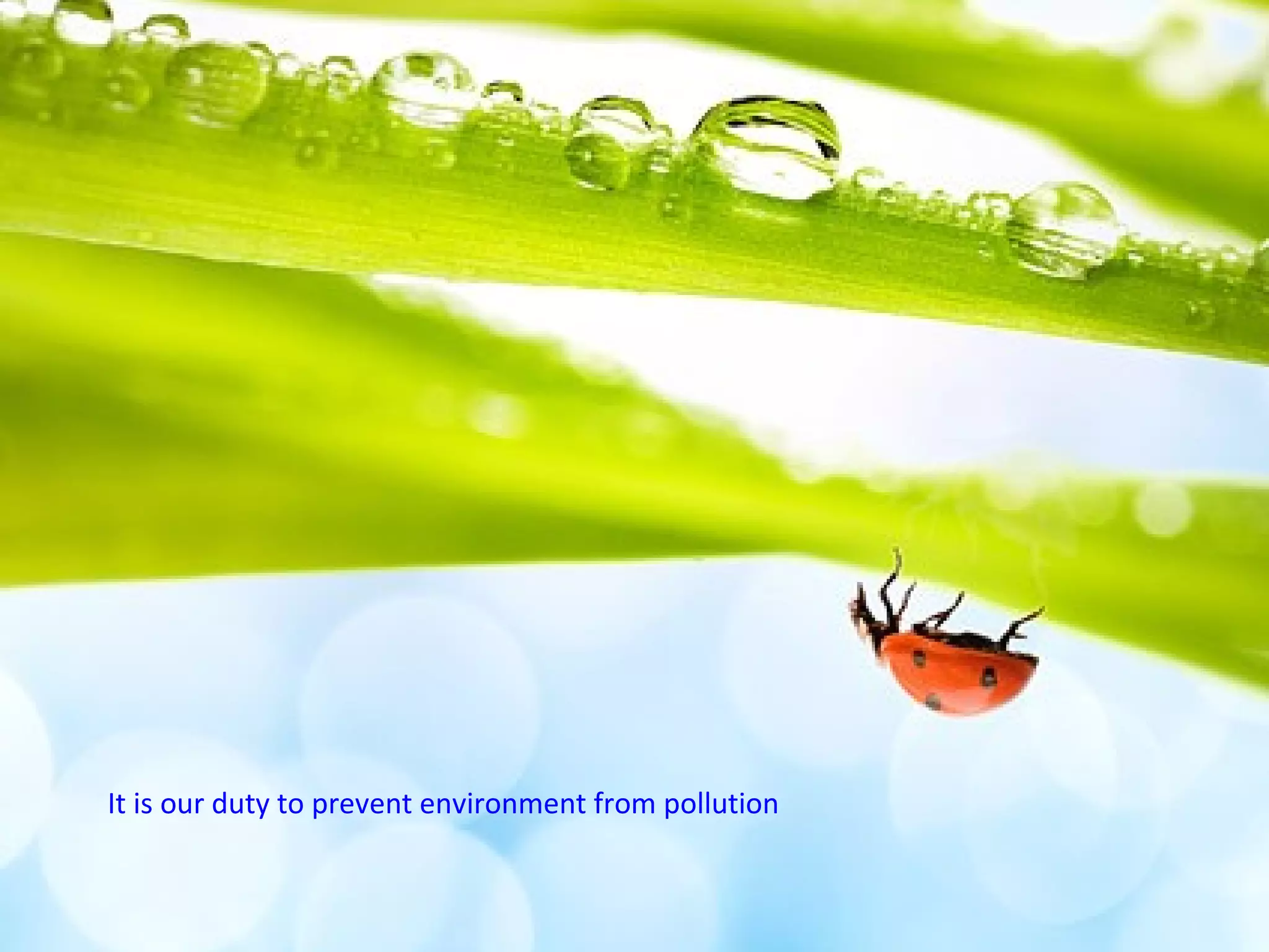 Environment ppt-template | PPT