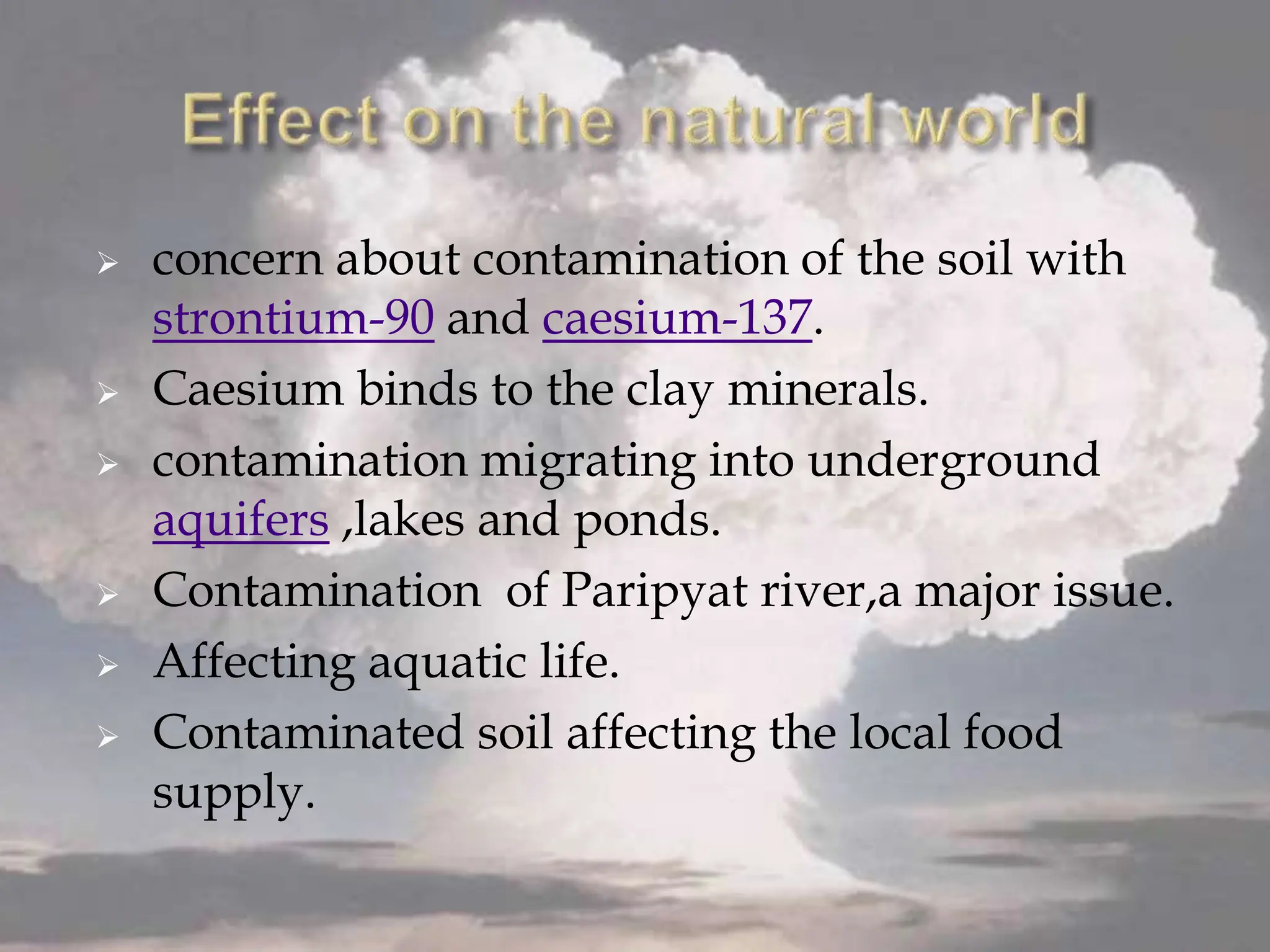 CHERNOBYL NUCLEAR DISASTER CASE STUDY.pptx