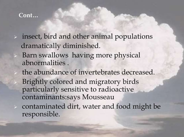 CHERNOBYL NUCLEAR DISASTER CASE STUDY.pptx | Environment | Science