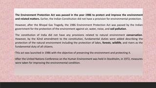 ENVIRONMENT ACT 1986.pdf slideshow powerpoint | PDF
