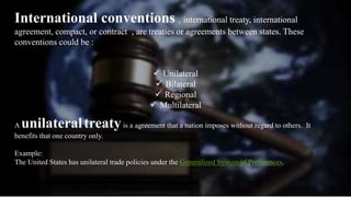 International conventions for the protection of environment | PPTX