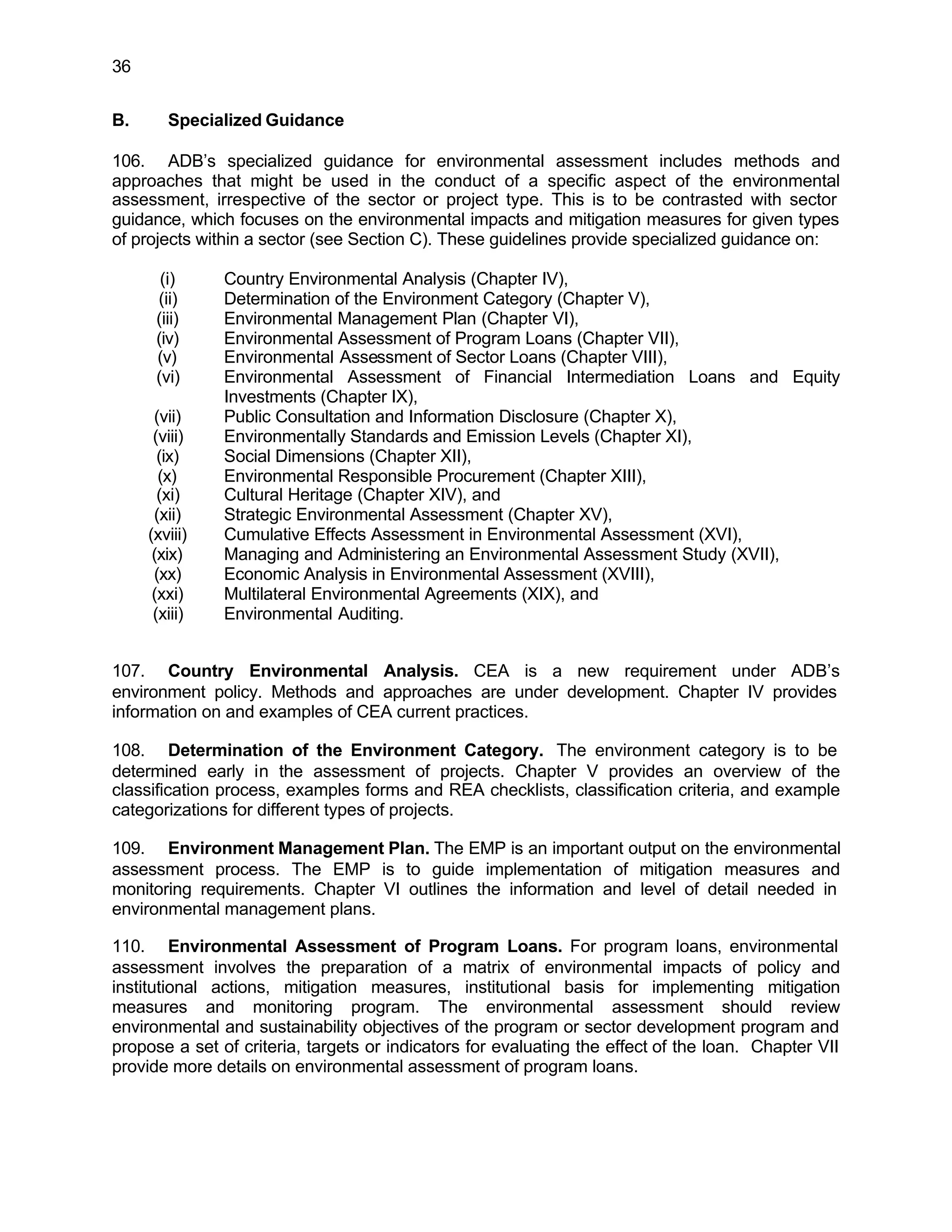 Environmental assessment-guidelines | PDF