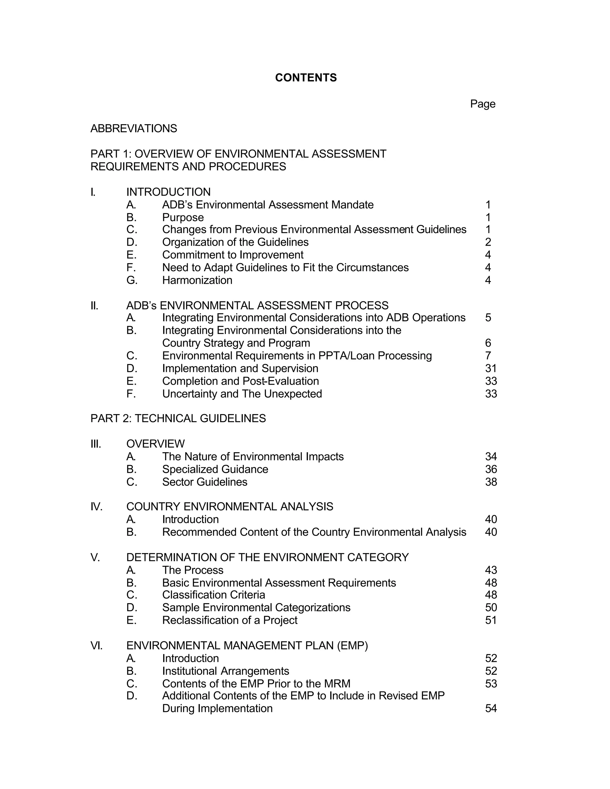 Environmental assessment-guidelines | PDF