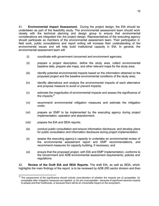 Environmental assessment-guidelines | PDF