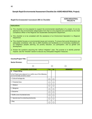 Environmental assessment-guidelines | PDF
