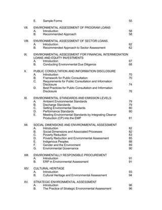 Environmental assessment-guidelines | PDF