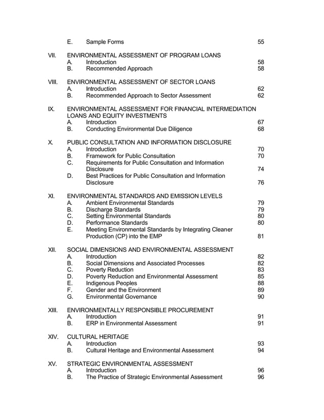 Environmental assessment-guidelines | PDF