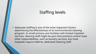 environmental-cleaning. Infection prevention and control | PPTX
